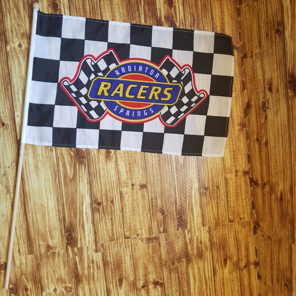Pixar | Accents | Radiator Springs Racers Checkered Flag Disneyland Dca ...